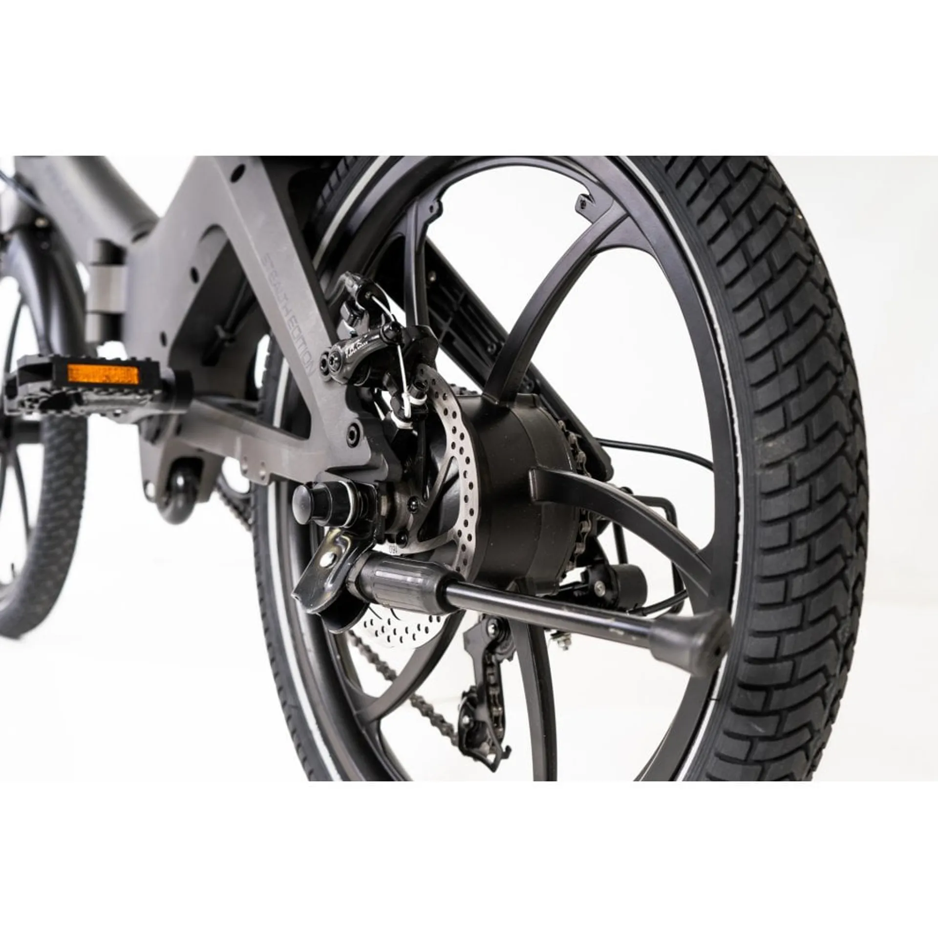 Falcon Flo Folding Electric Bike Stealth Grey