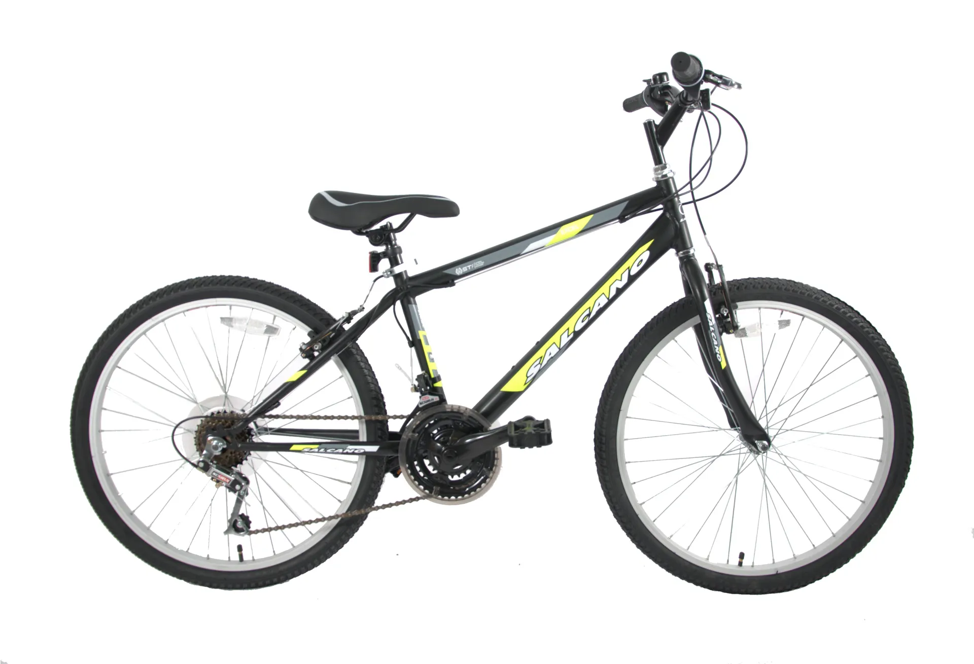 Salcano Excel 24 Inch Wheel Kids Bike Yellow Black