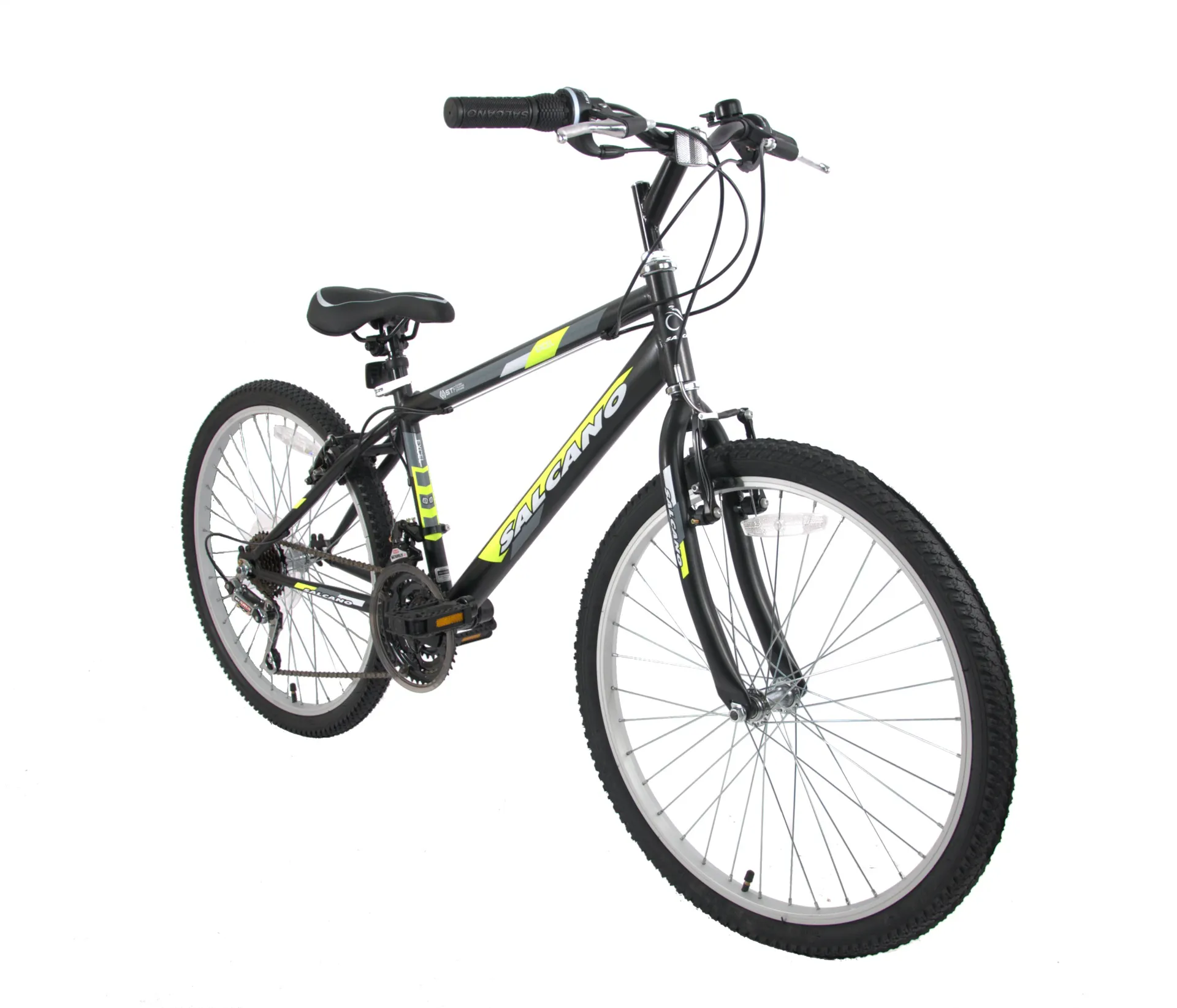 Salcano Excel 24 Inch Wheel Kids Bike Yellow Black