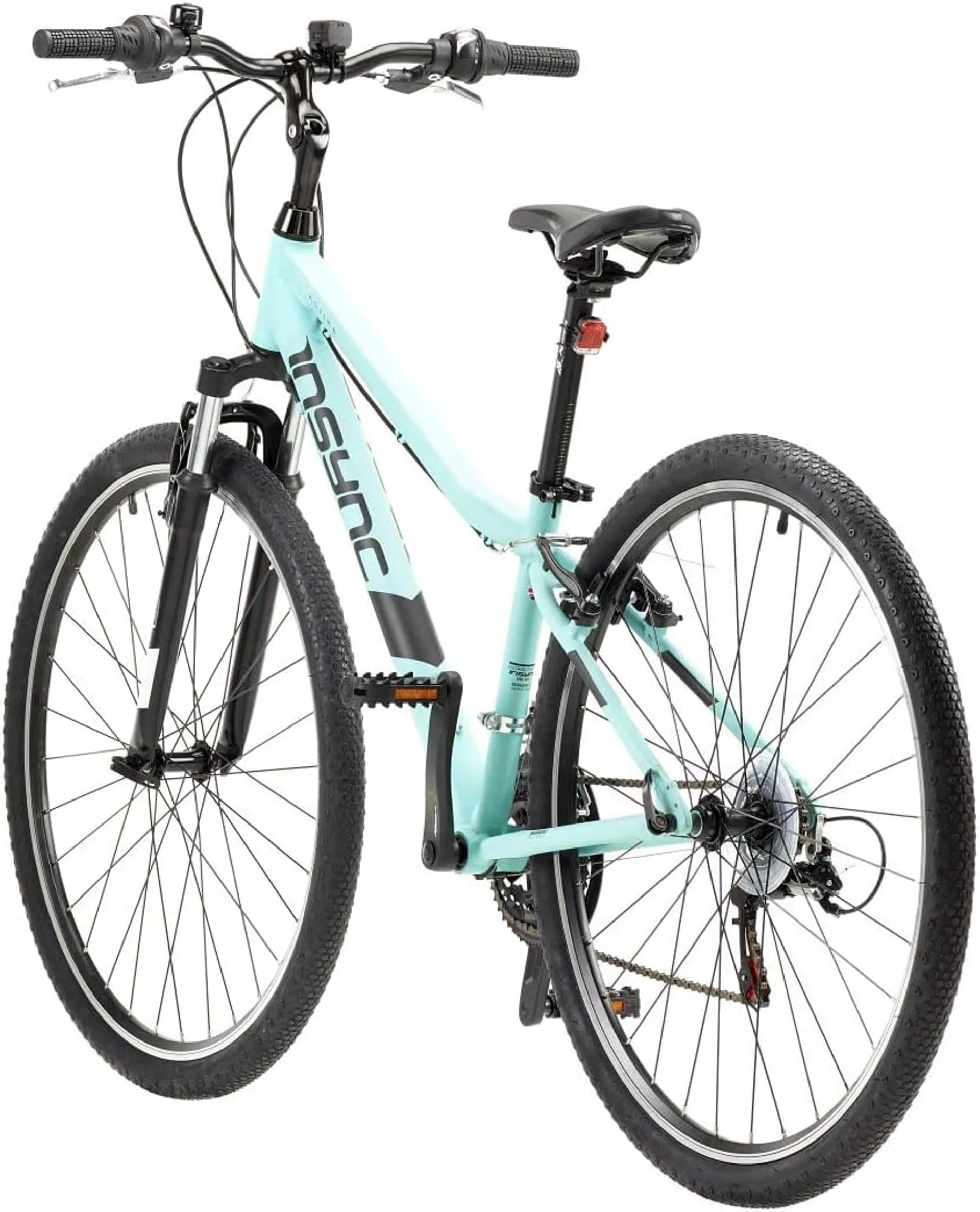 InSync Kojima 1.0 700c Sports Hybrid Bike Aqua Blue
