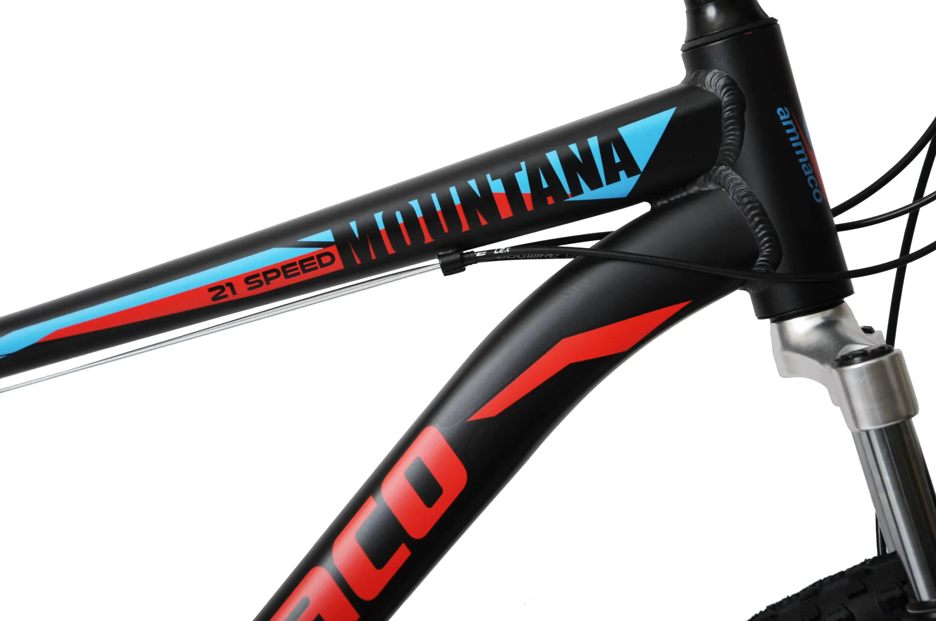 Ammaco Mountana Mountain Bike Black Disc