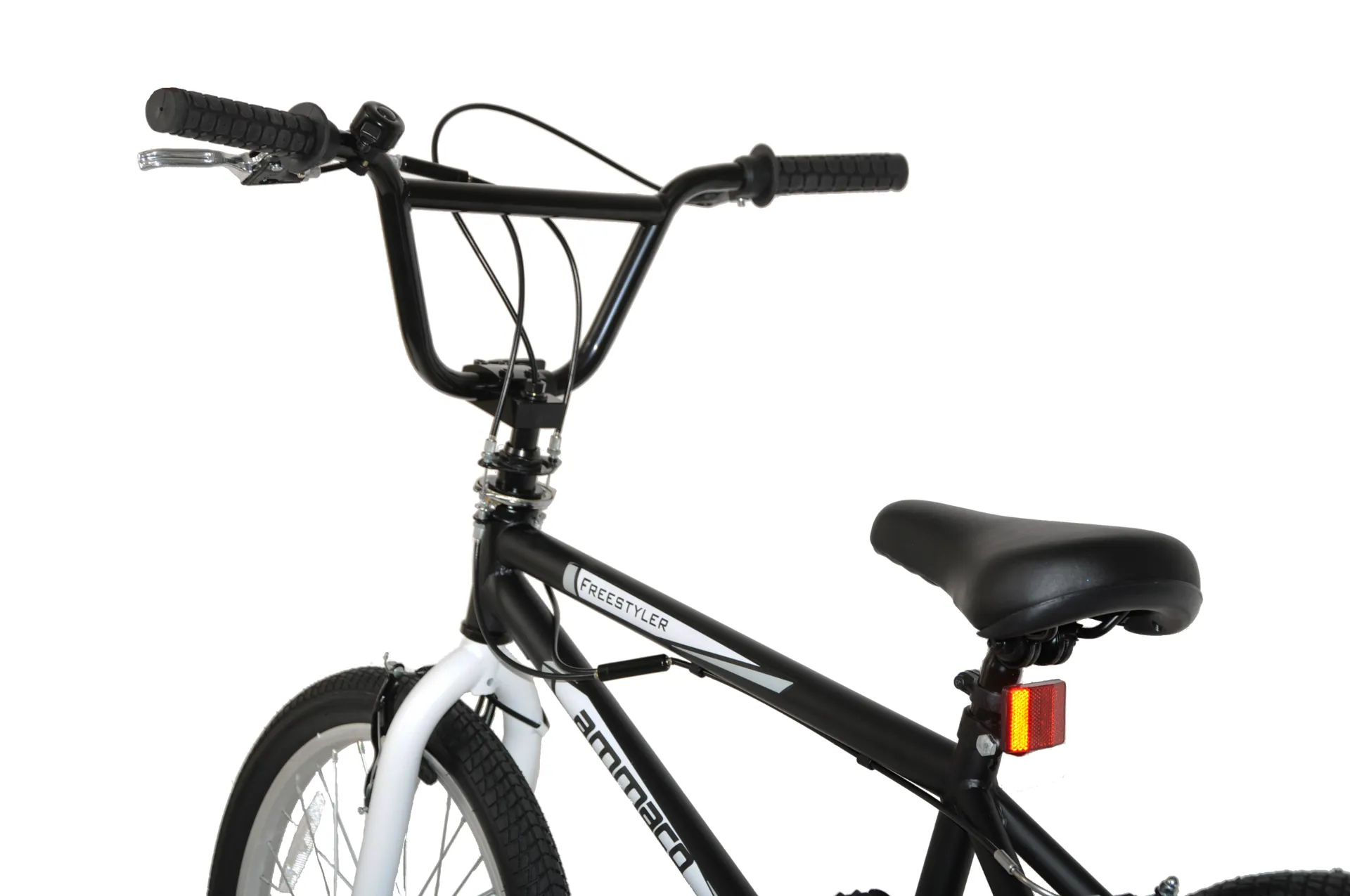 Ammaco Freestyler BMX 20 Inch Wheel Kids Bike Black