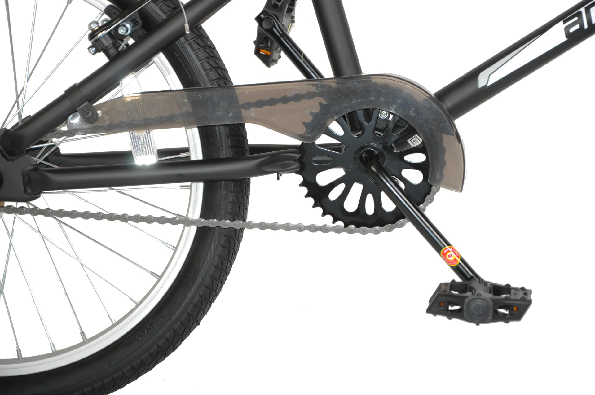 Ammaco Freestyler BMX 20 Inch Wheel Kids Bike Black