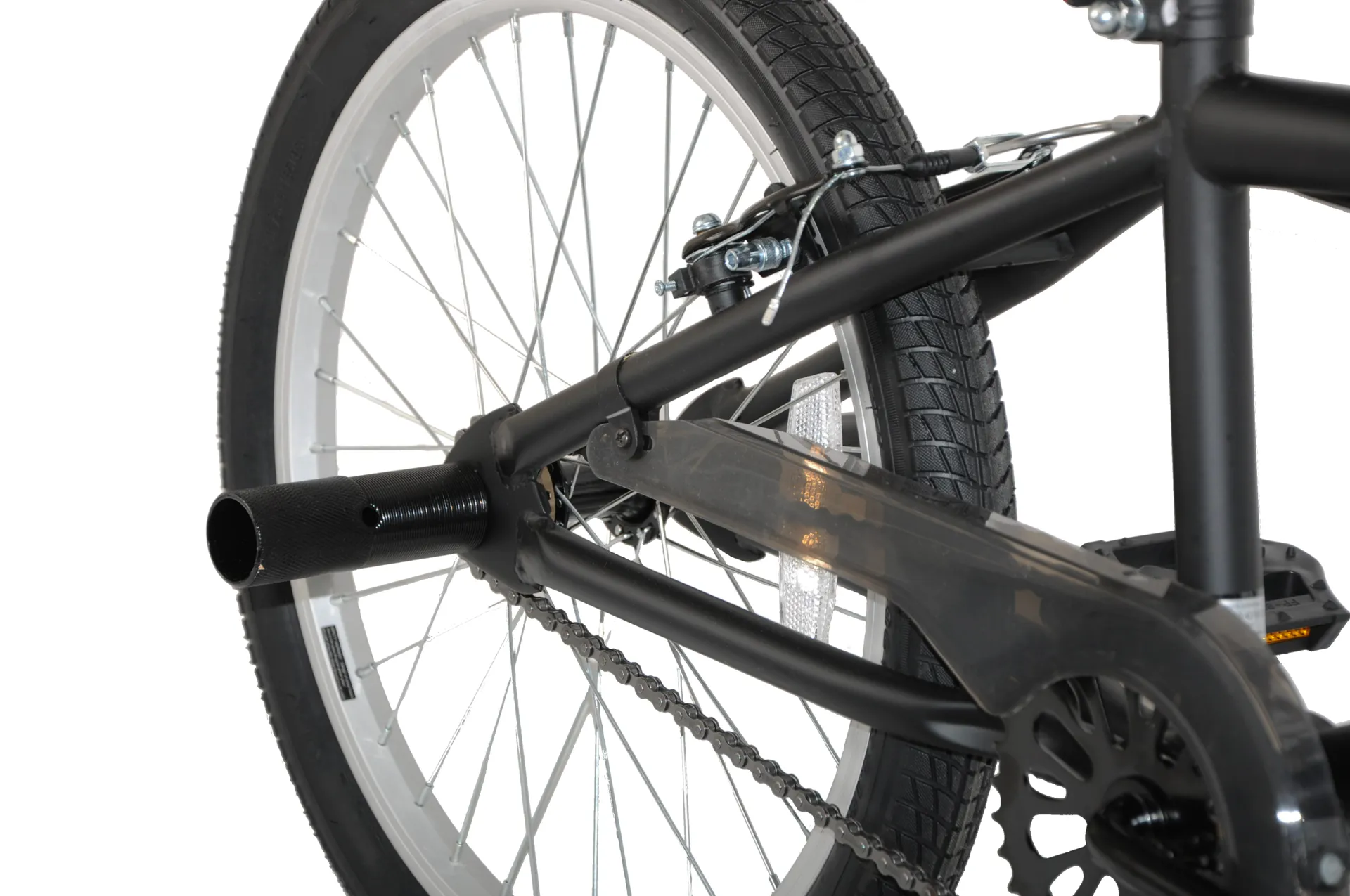 Ammaco Freestyler BMX 20 Inch Wheel Kids Bike Black