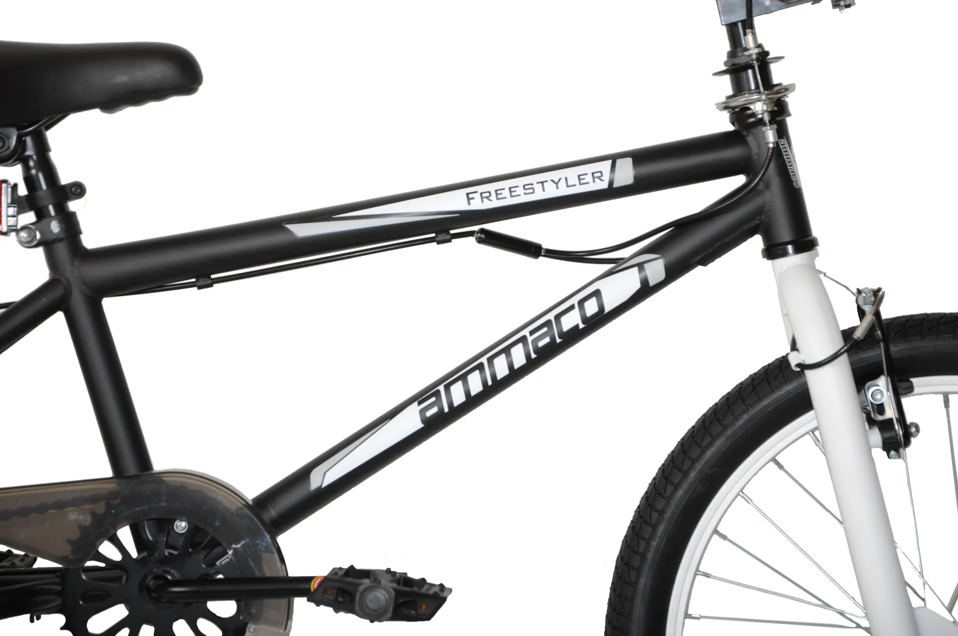 Ammaco Freestyler BMX 20 Inch Wheel Kids Bike Black