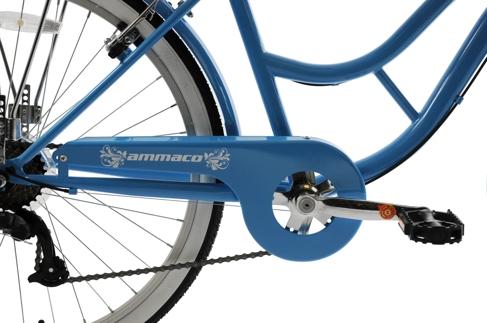 Ammaco Broadway Lifestyle Bike Blue