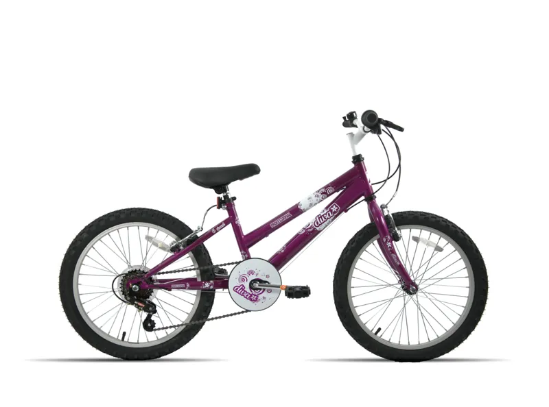Professional Diva 20 Inch Wheel Kids Bike Purple