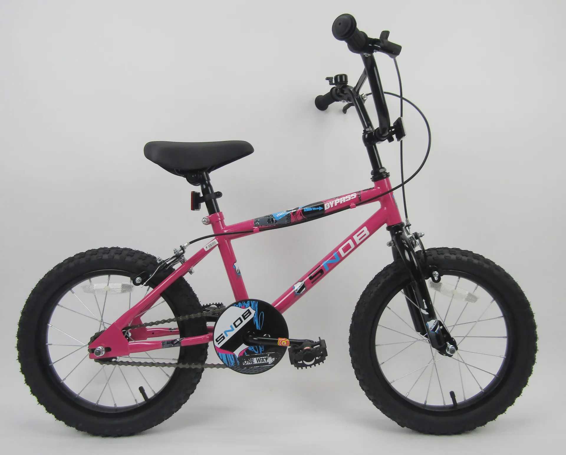 Snob Bypass 16 Inch Wheel Kids Bike Pink
