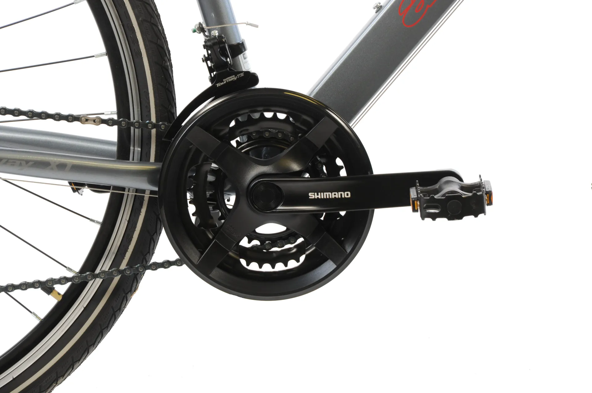 Ammaco Pathway X1 700c Sports Hybrid Bike Grey