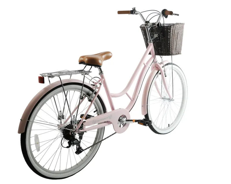 Pink bike with basket womens online