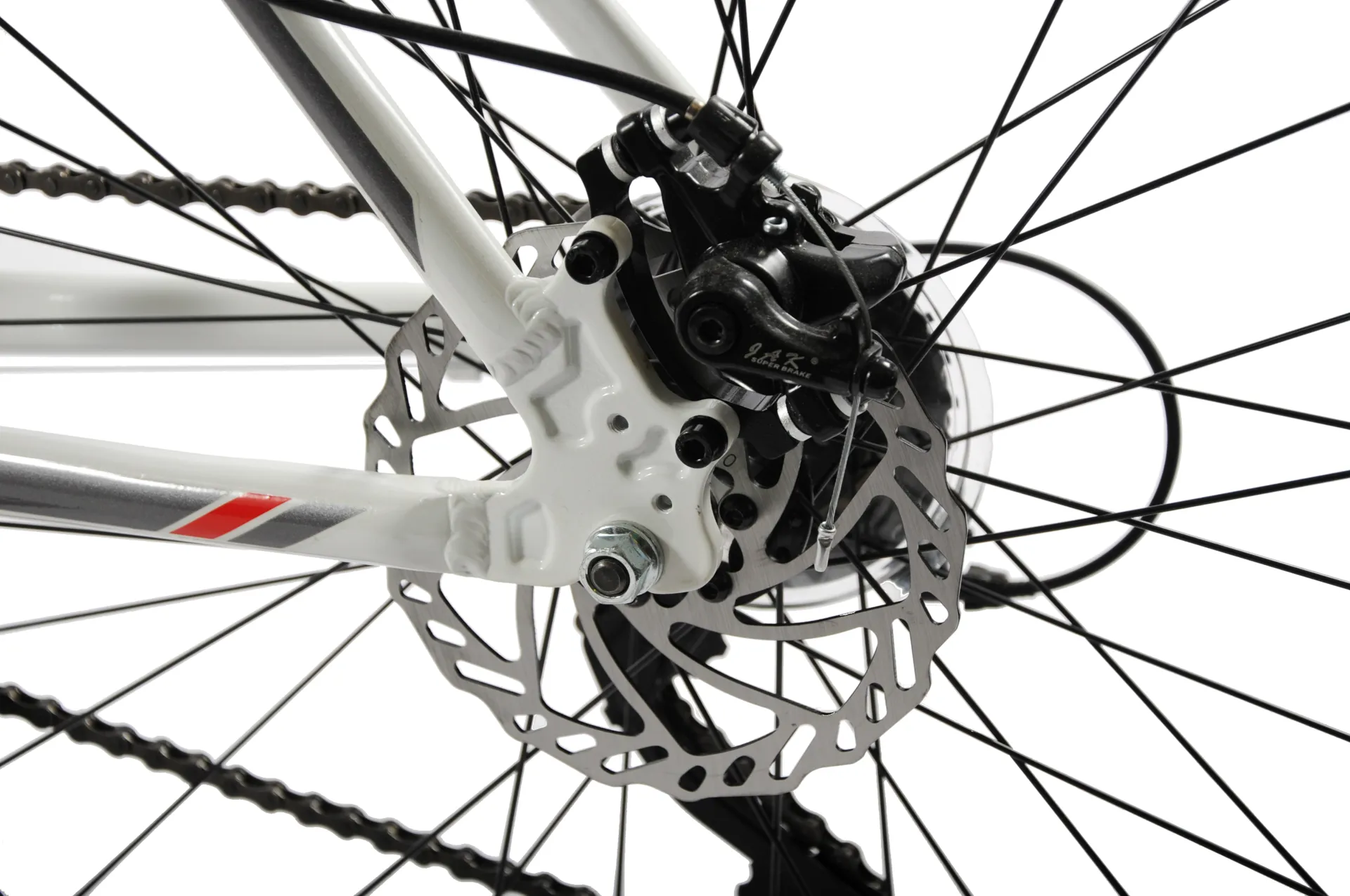 Ammaco Ridgeway 700c Sports Hybrid Bike White