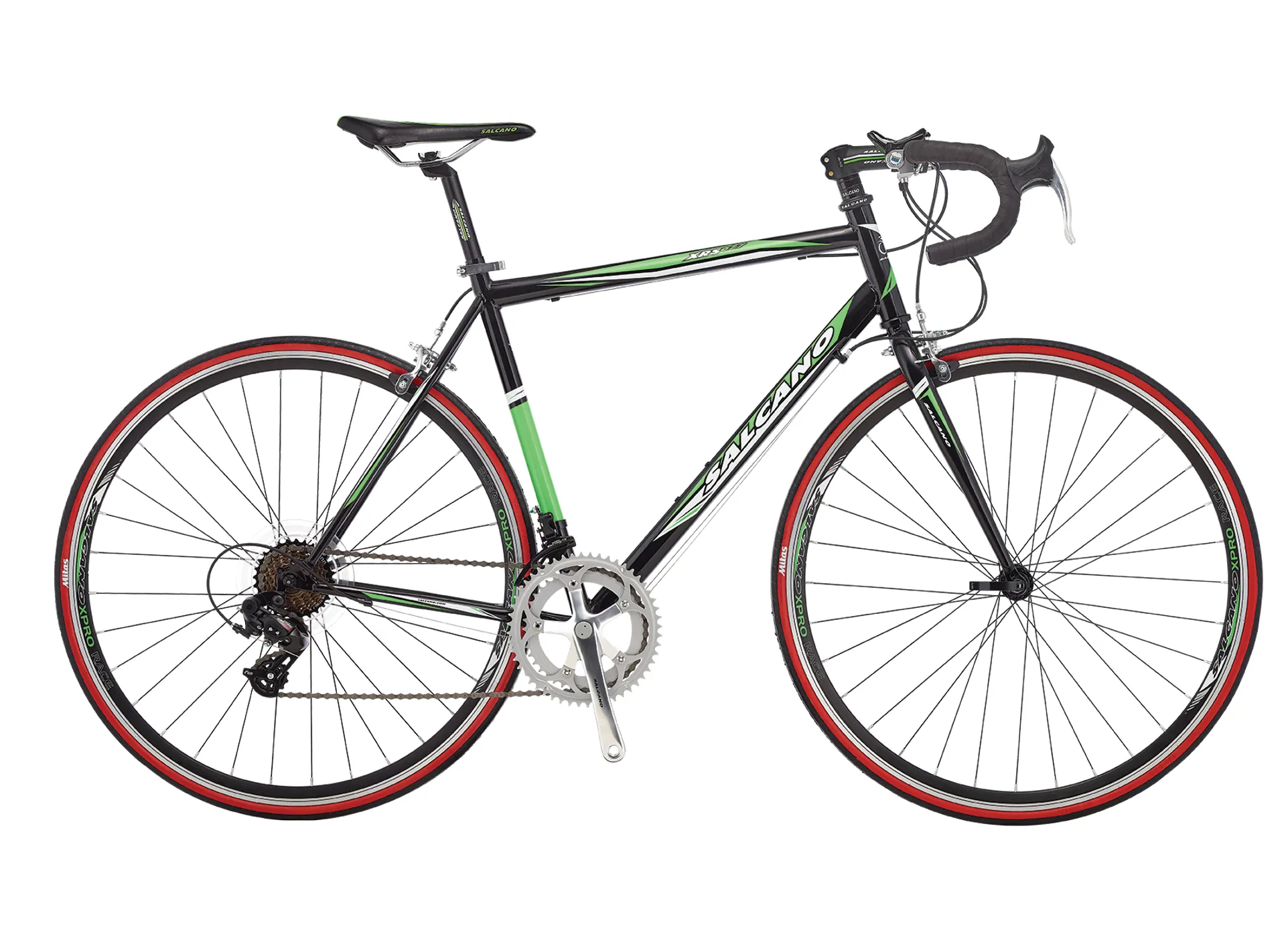 Salcano XRS077 Road Sports Bike Green
