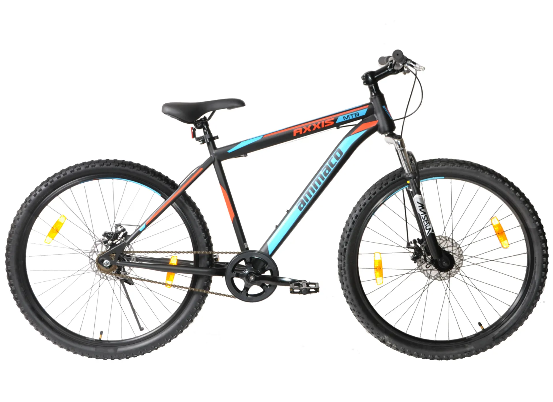 Ammaco Axxis 27.5 Mountain Bike Black and Blue