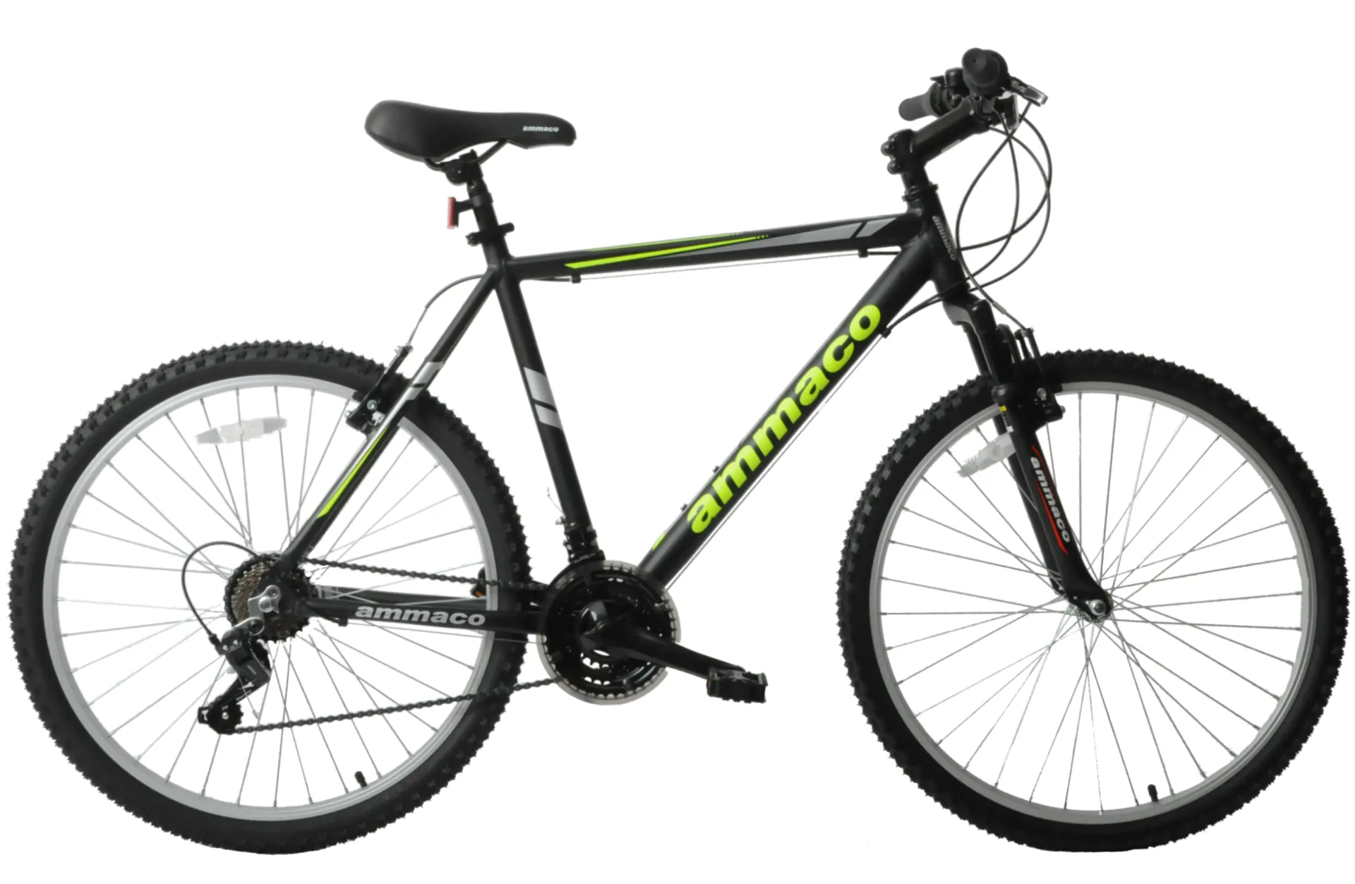 Ammaco Escape 26 Inch Wheel Mountain Bike Black and Green