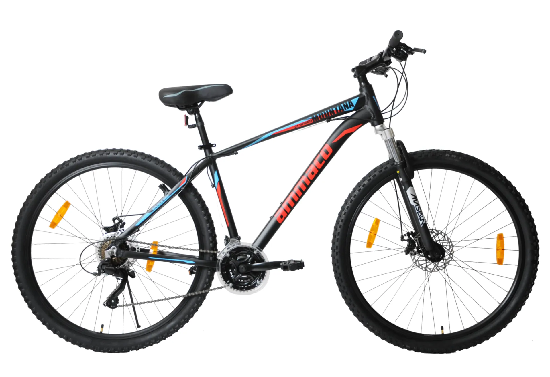Ammaco Mountana Mountain Bike Black Disc
