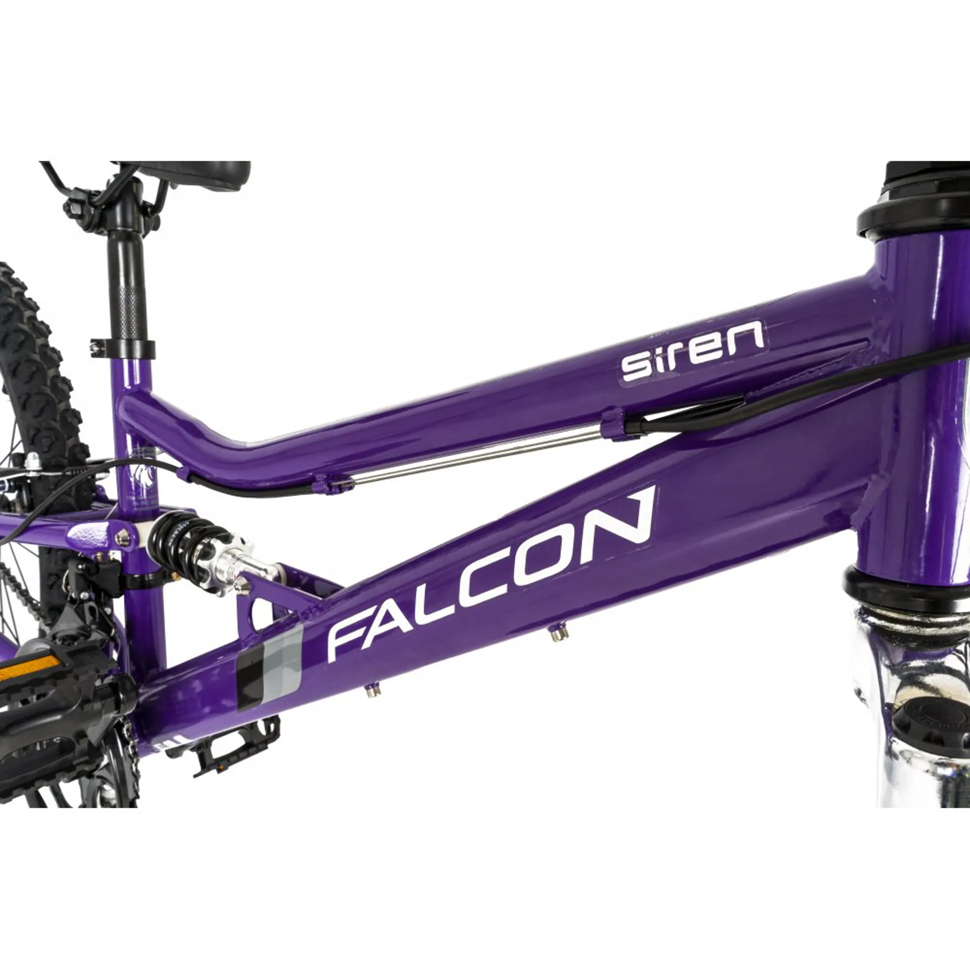 Falcon Siren 24 Inch Wheel Kids Mountain Bike Purple