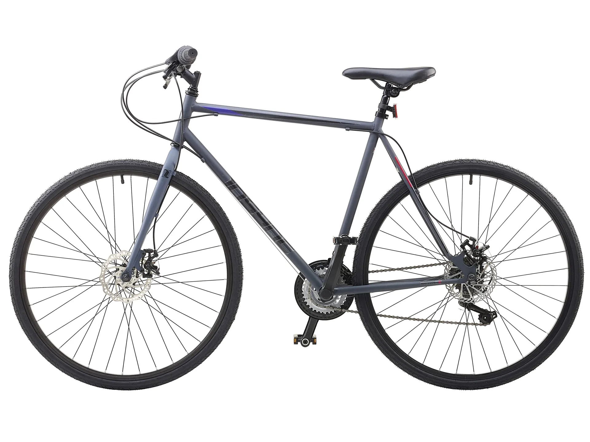 InSync Crater 700c Commuter Hybrid Bike Grey