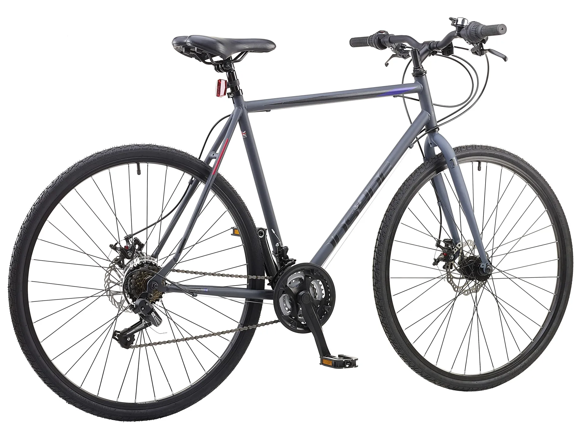 InSync Crater 700c Commuter Hybrid Bike Grey