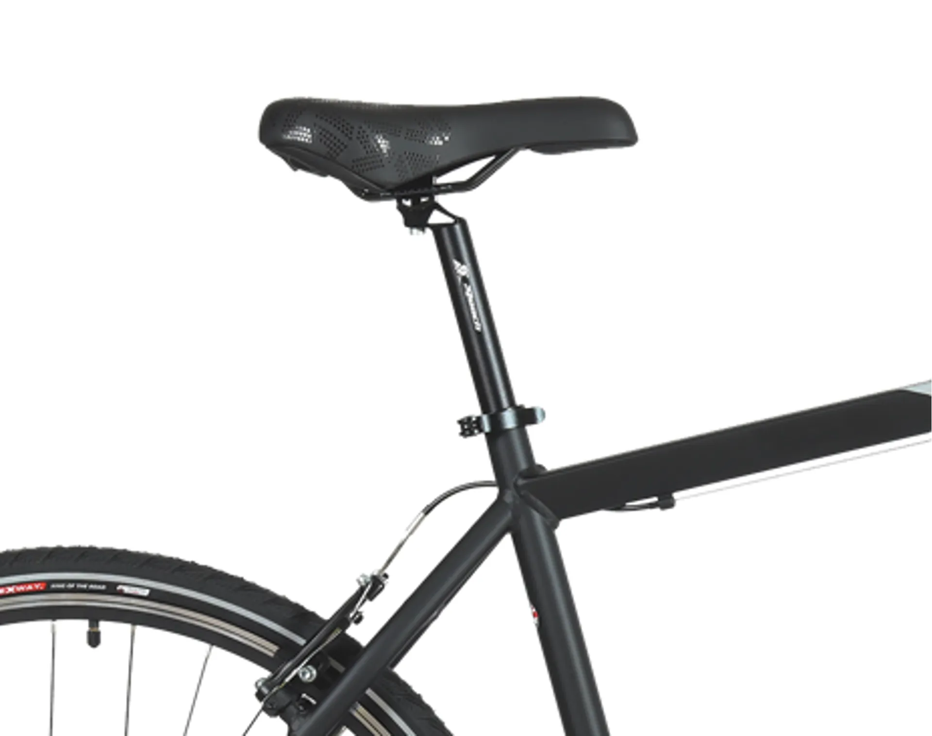 Coyote Urban Route 700c Sports Hybrid Bike Black