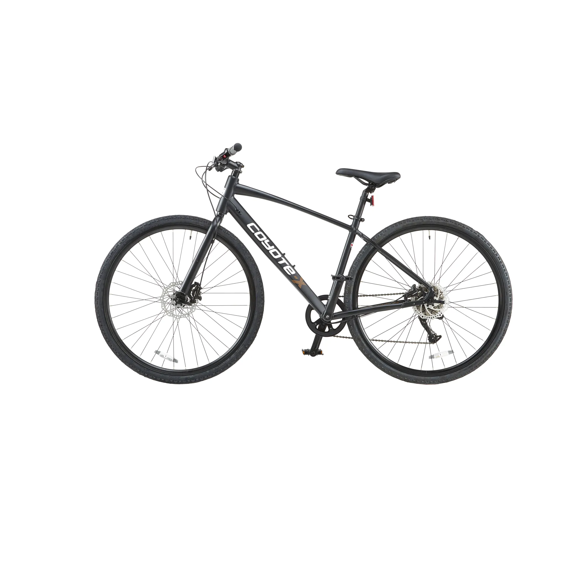 Coyote-X Hydra 700c Sports Hybrid Bike Black