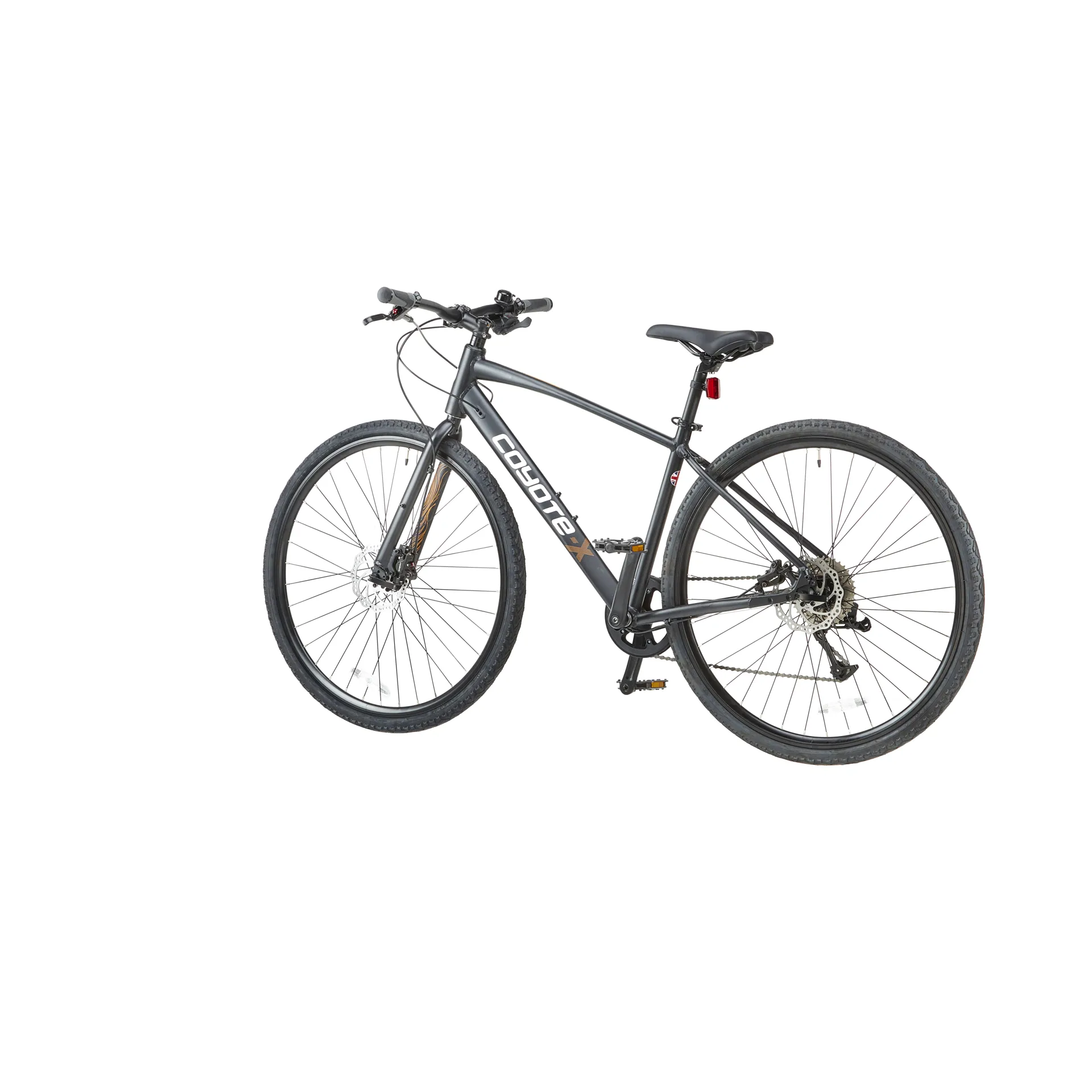 Coyote-X Hydra 700c Sports Hybrid Bike Black