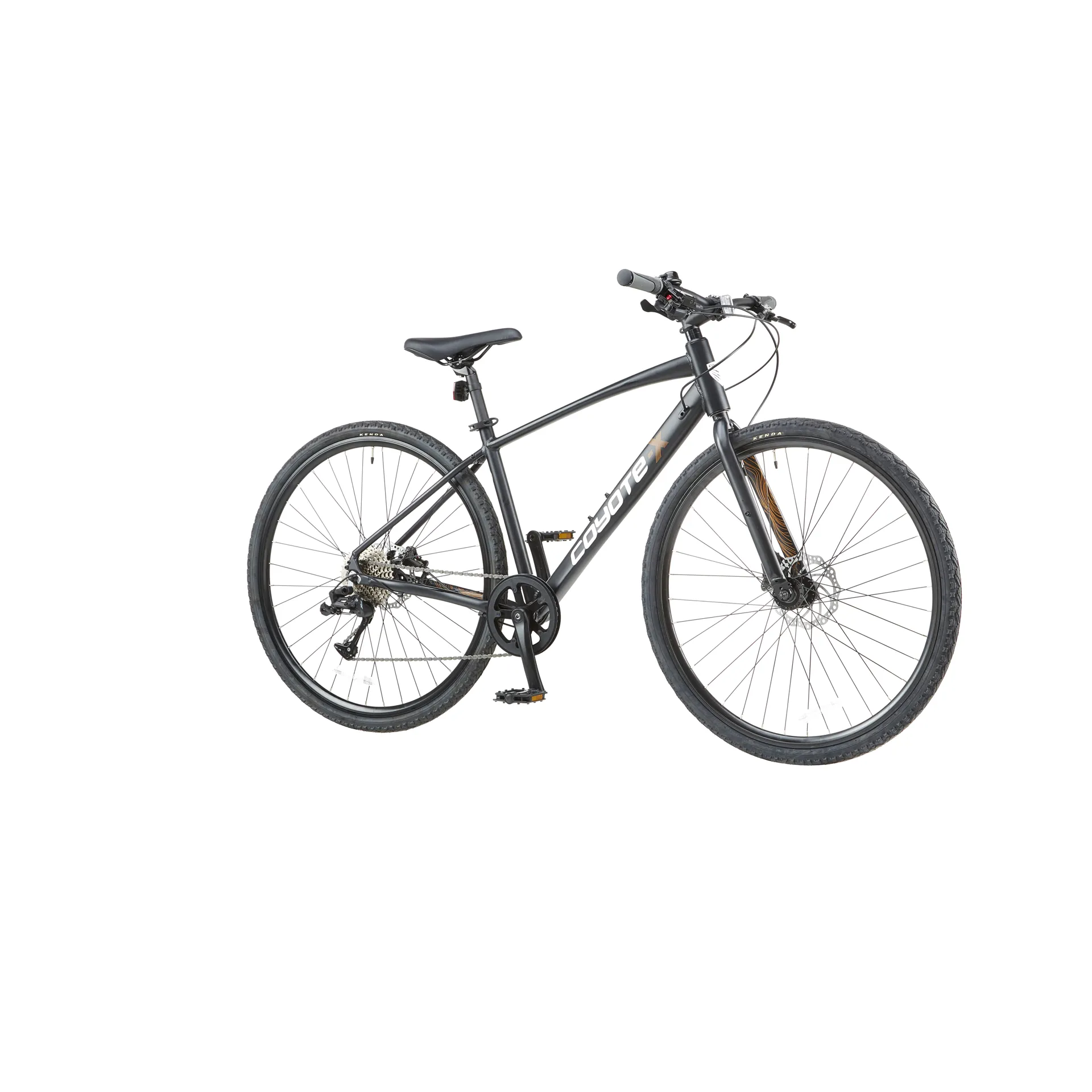 Coyote-X Hydra 700c Sports Hybrid Bike Black