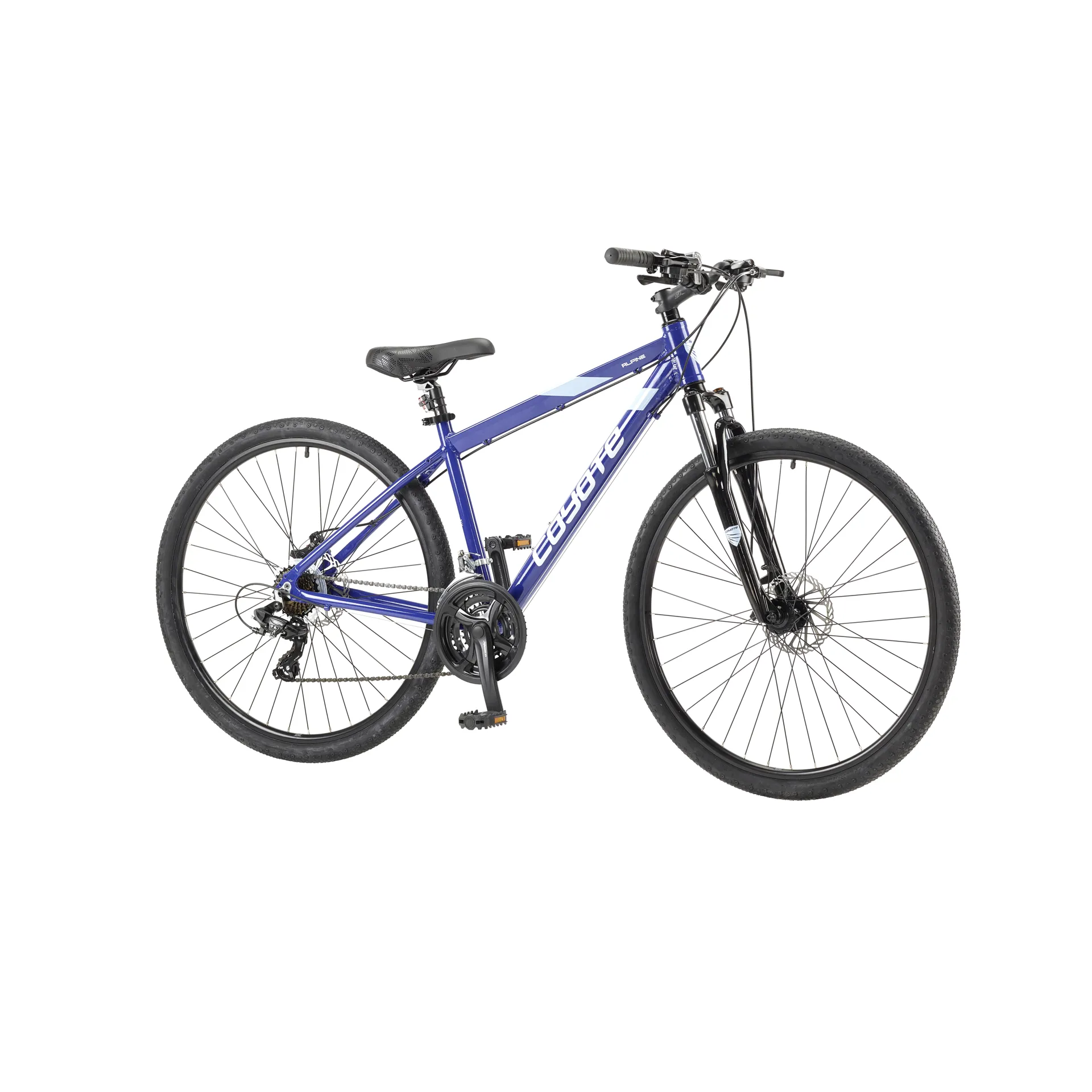 Coyote Alpine 700c Sports Hybrid Bike Blue