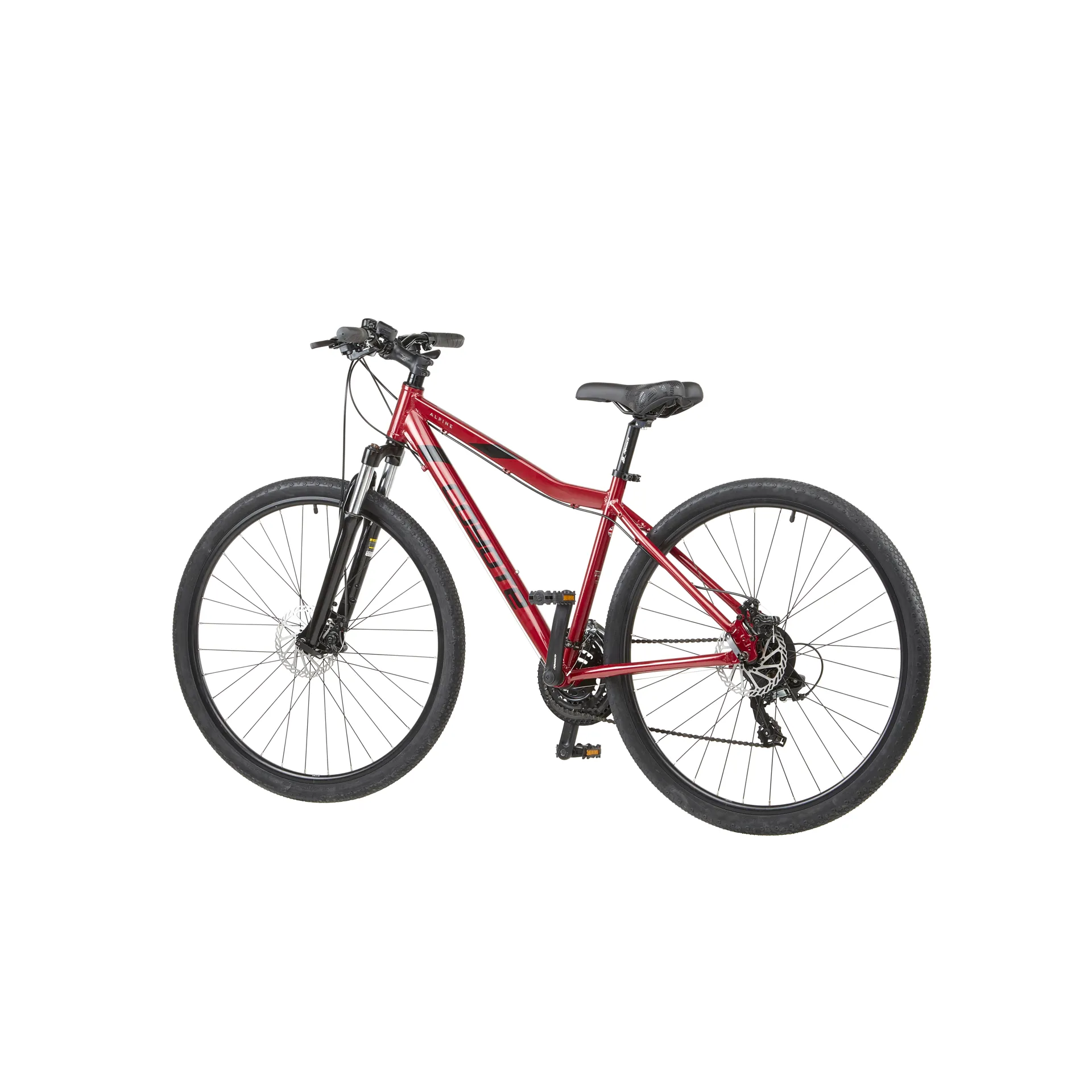 Coyote Alpine 700c Sports Hybrid Bike Red