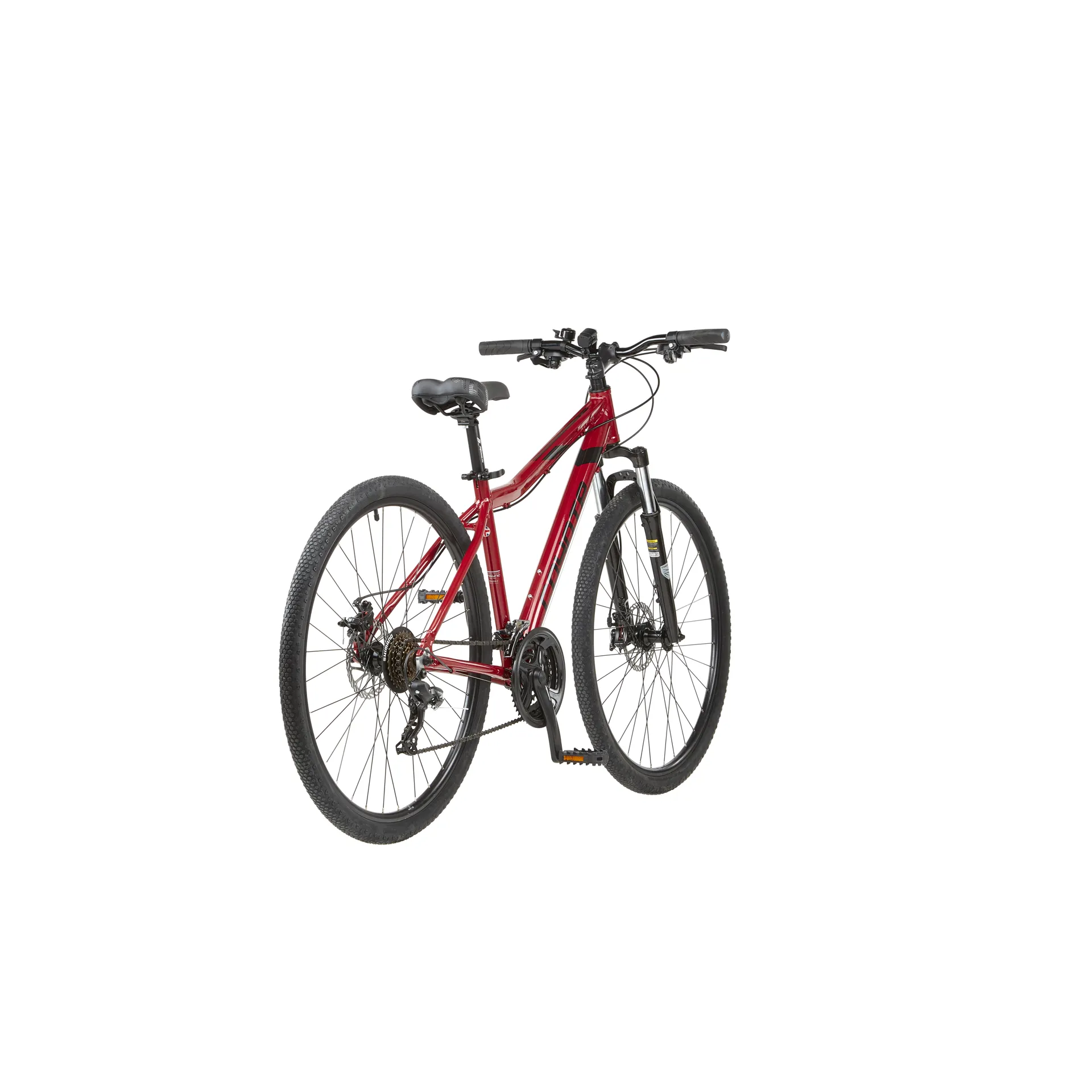Coyote Alpine 700c Sports Hybrid Bike Red