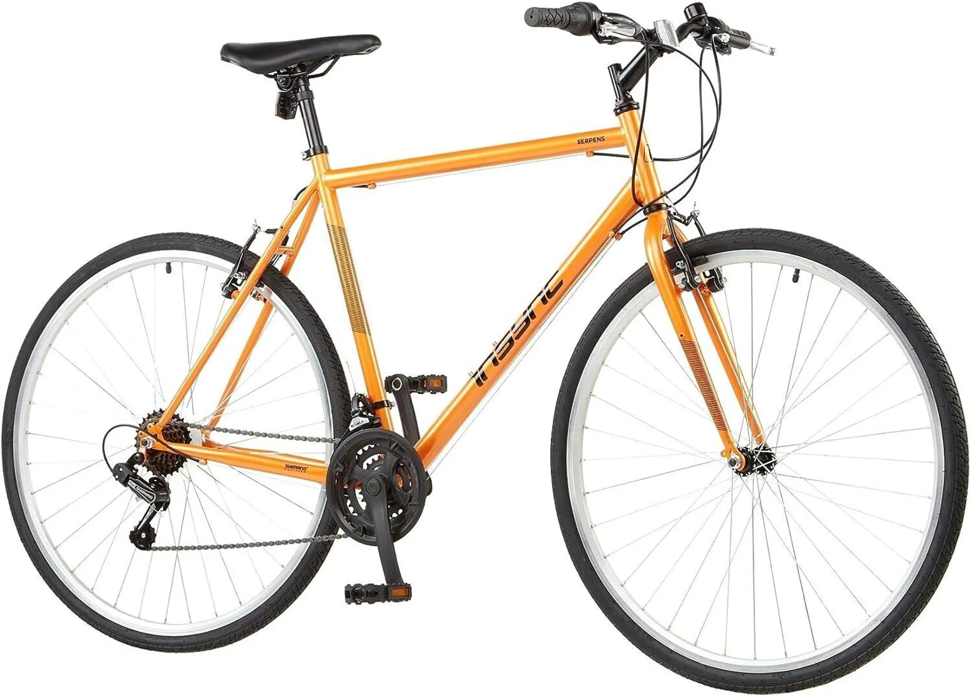 InSync Serpens 700c Commuter Hybrid Bike Orange