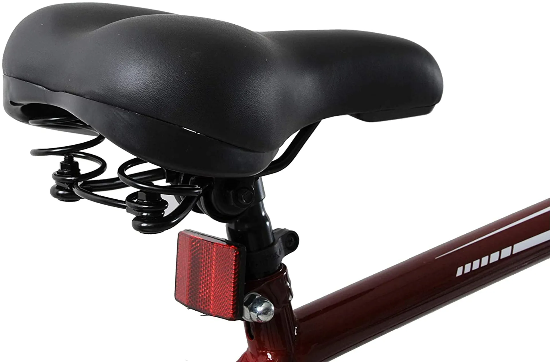 Professional Metropolitan 700c Commuter Hybrid Bike Maroon