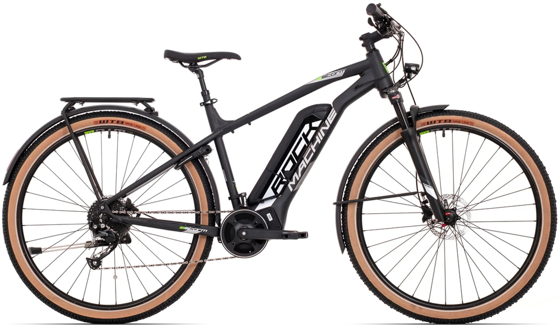 Rock Machine Storm E90 29 Inch Wheel Electric Bike Black