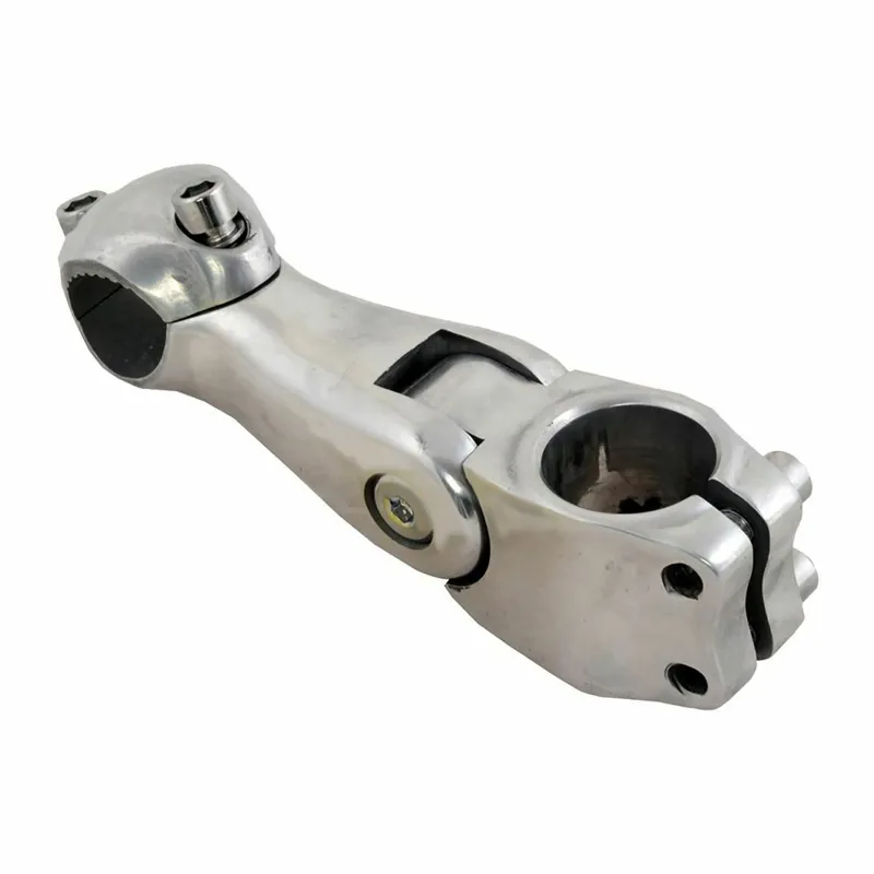 Oxford Adjustable A-Head Handlebar Stem 25.4mm Silver
