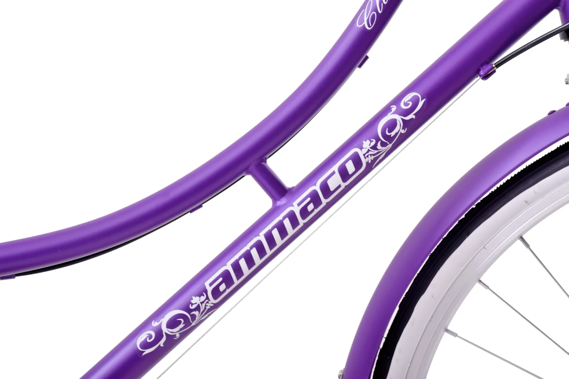 Ammaco Classique 26 Inch Dutch Lifestyle Bike Purple