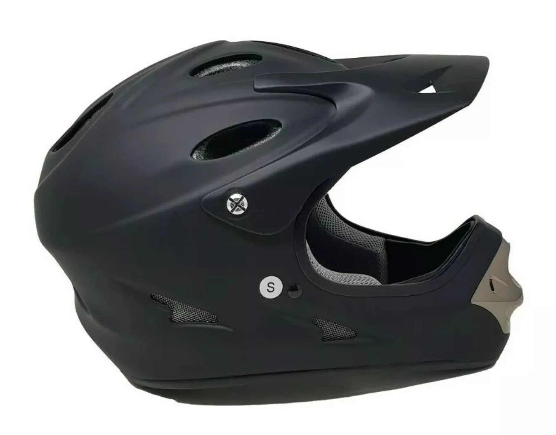 Destroyer Full Face Downhill Helmet Large Matt Black