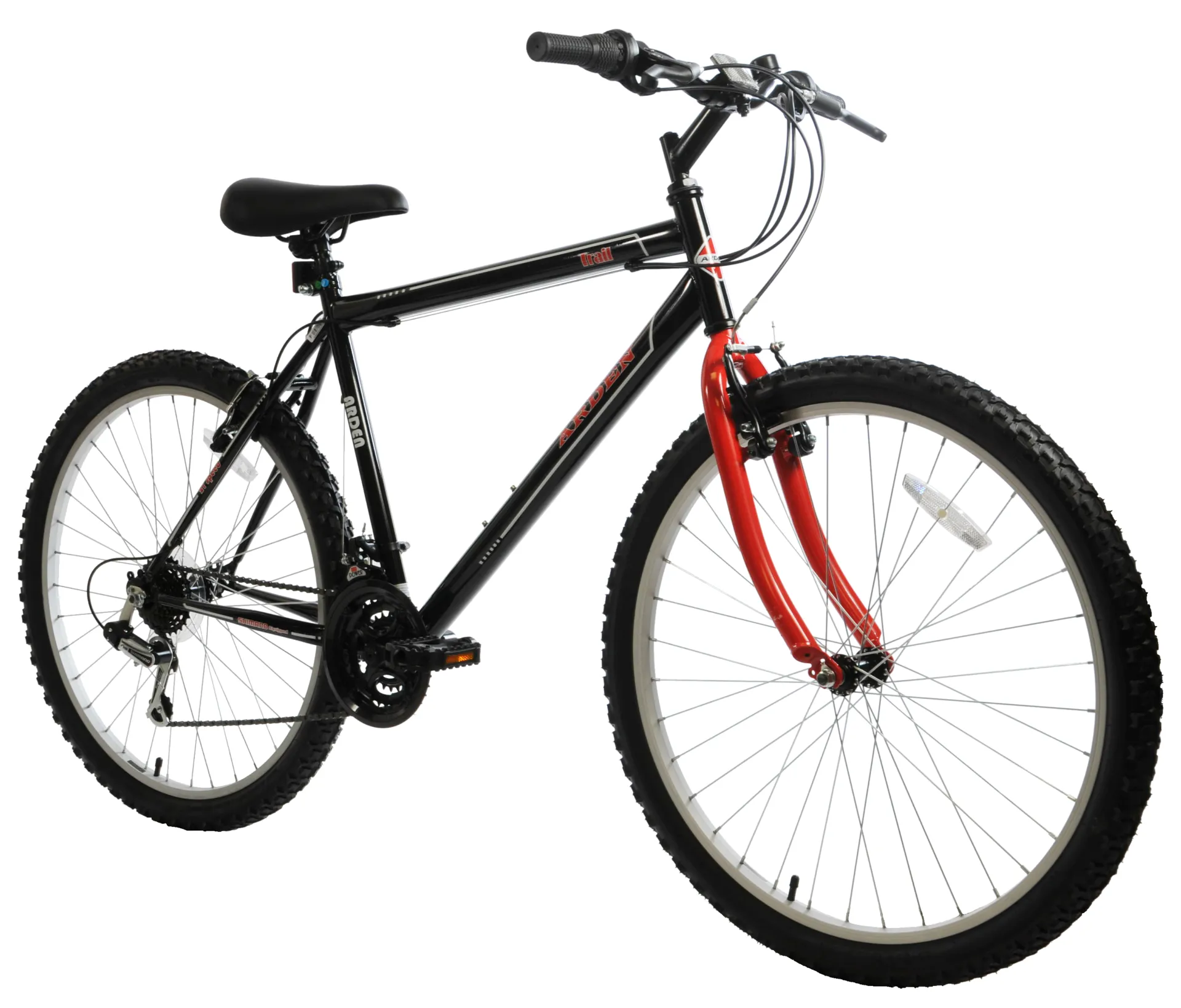 Arden Trail Mountain Bike Black and Red